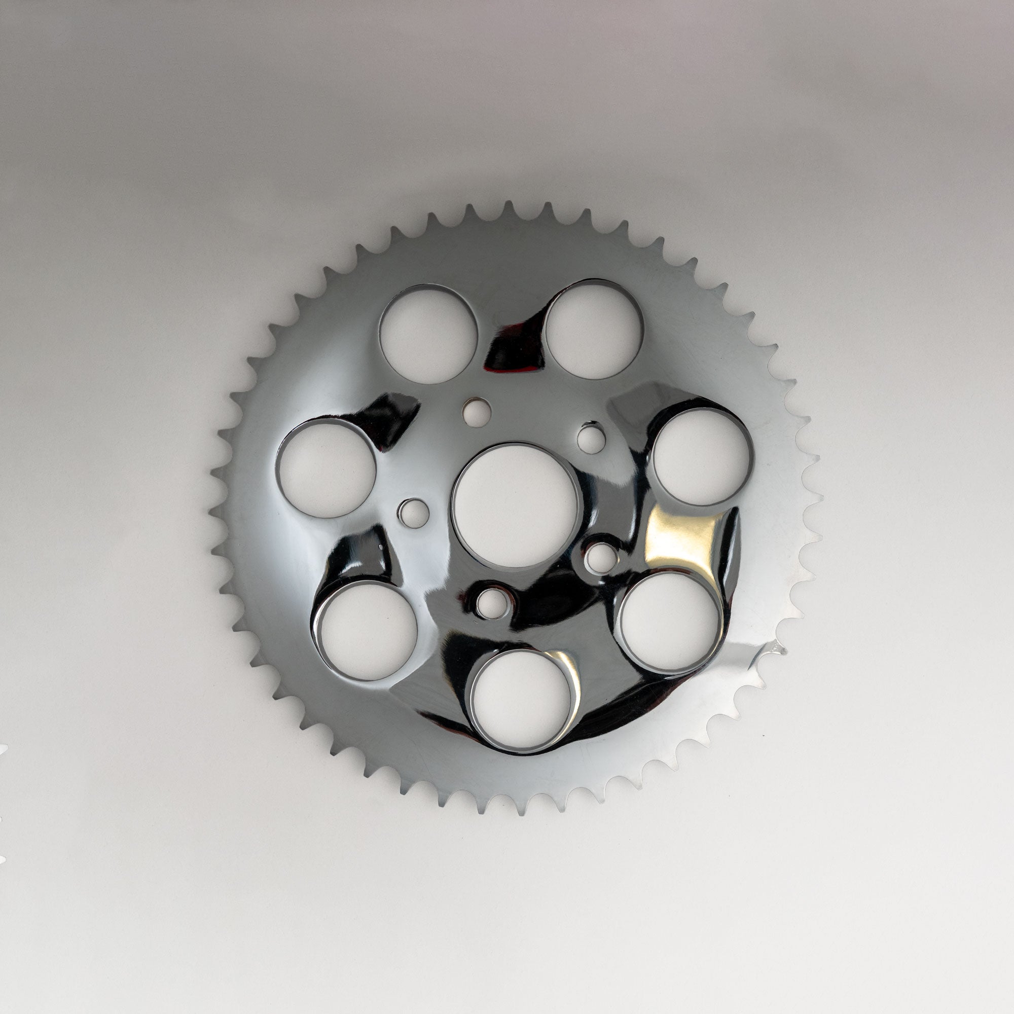 48 Tooth Chrome Rear Sprocket - 0.540 Offset – Krispy Choppers