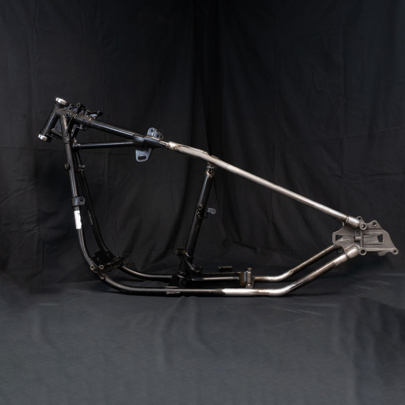 Shovelhead/Panhead Weld-On Hardtail with Cast Axle Plates – Krispy Choppers