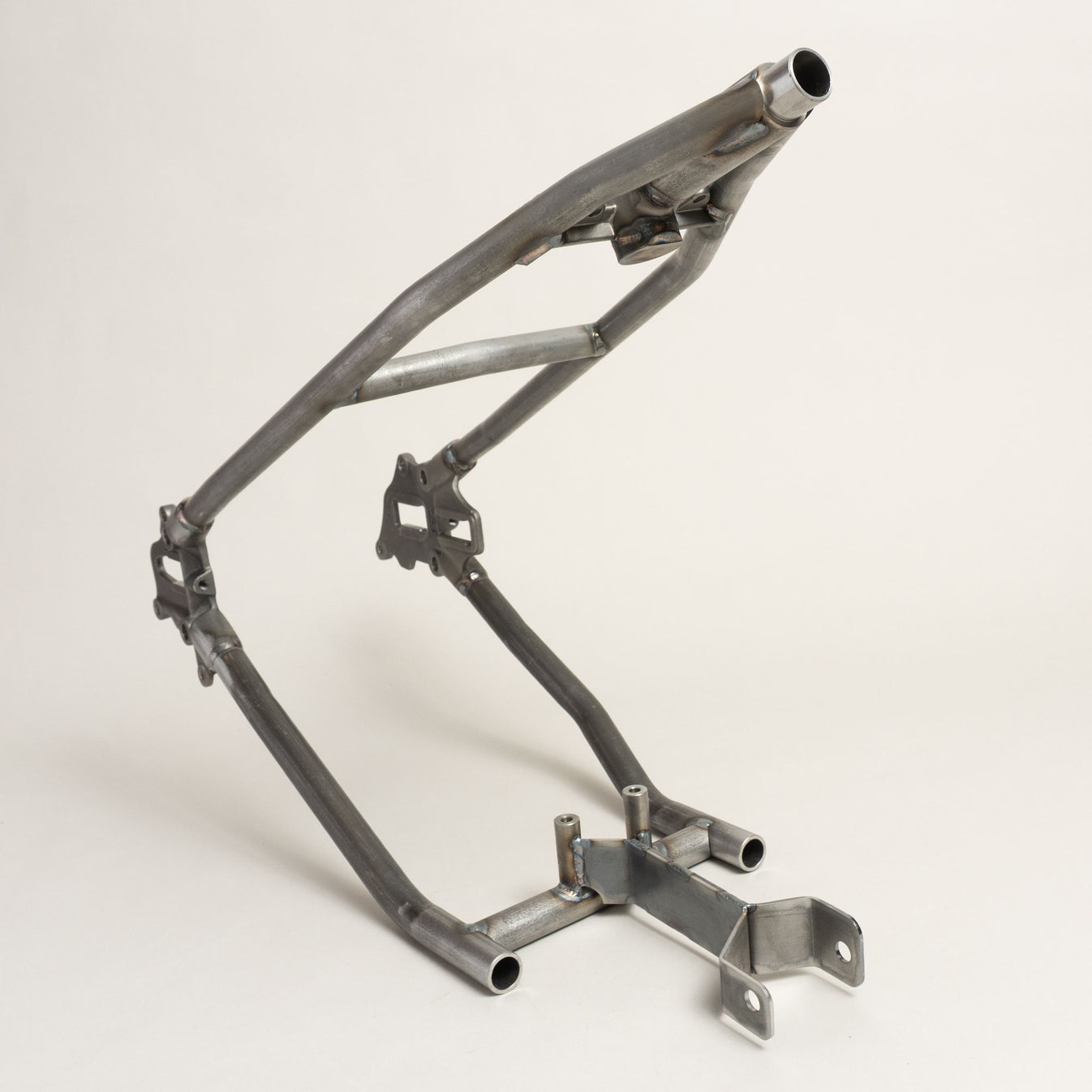 Big Twin Evo Weld-On Hardtail with Cast Axle Plates – Krispy Choppers