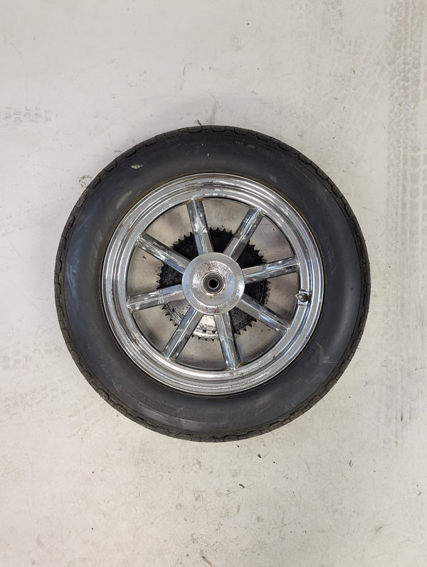 16” Rear Invader Wheel - Ironhead Drum Brake Chopper – Krispy Choppers